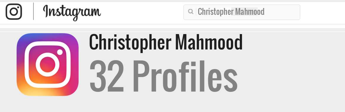 Christopher Mahmood: Background Data, Facts, Social Media, Net Worth ...
