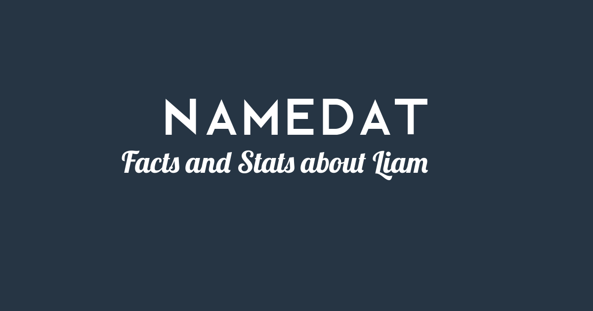 Liam (first name): Background Data, Facts, Net Worth and more!