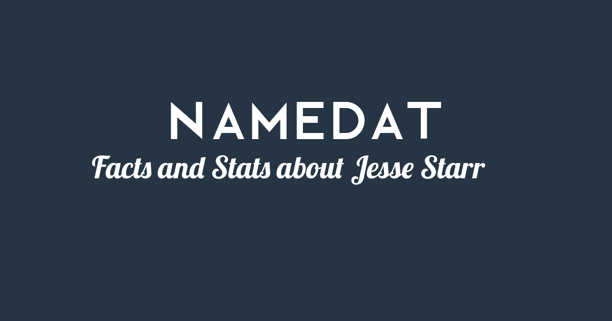 Jesse Starr: Background Data, Facts, Social Media, Net Worth and more!