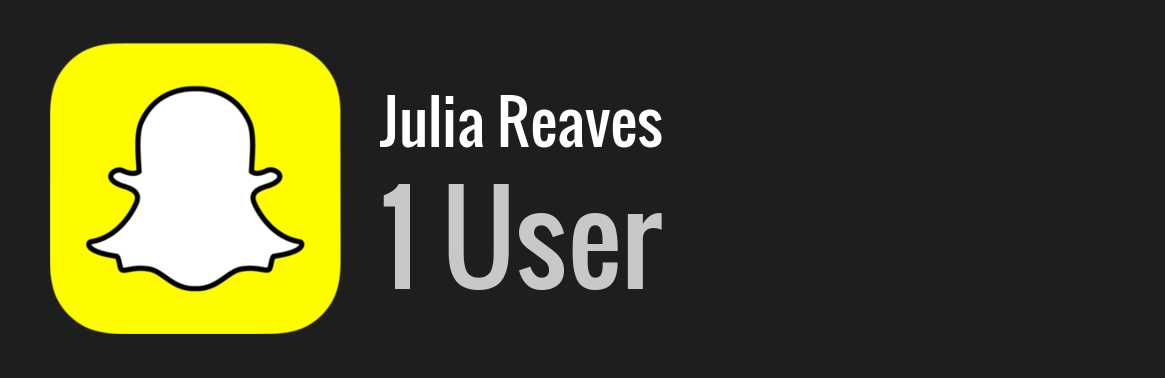 Julia Reaves: Background Data, Facts, Social Media, Net Worth and more!