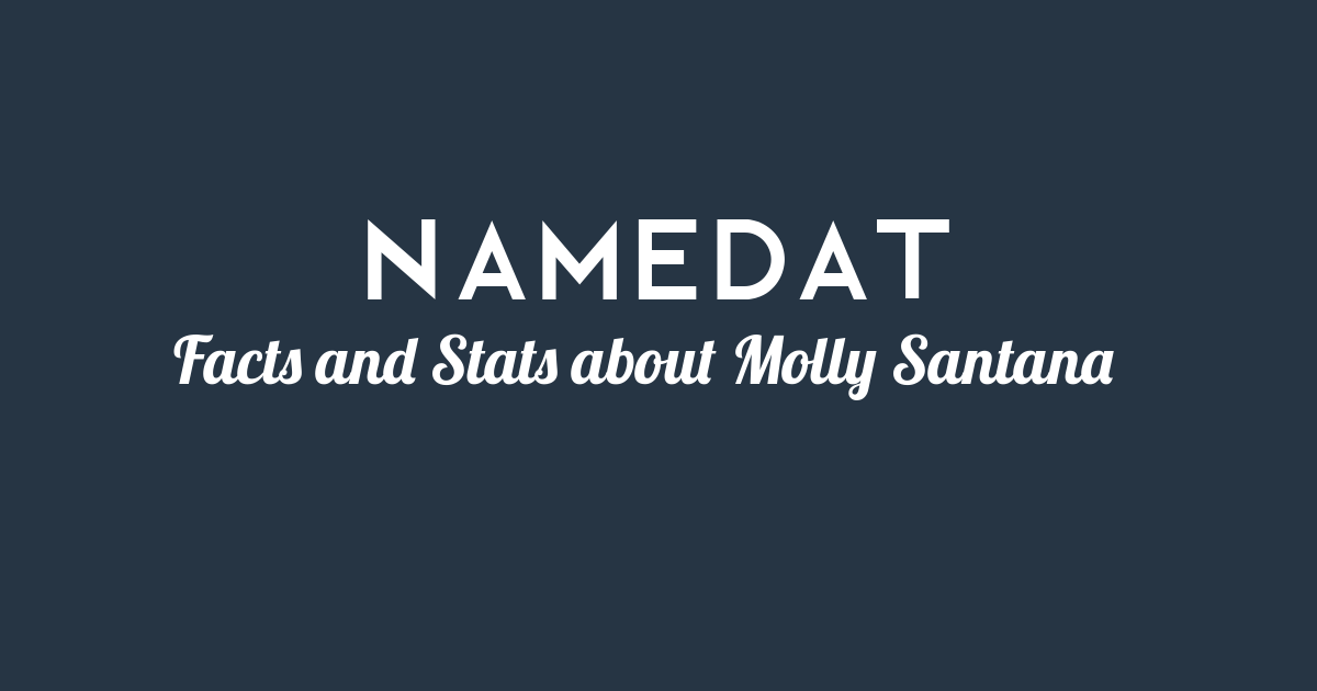 Molly Santana: Background Data, Facts, Social Media, Net Worth and more!