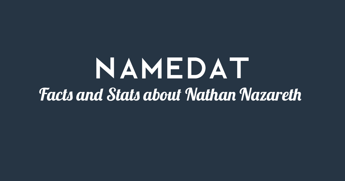 Nathan Nazareth: Background Data, Facts, Social Media, Net Worth and more!