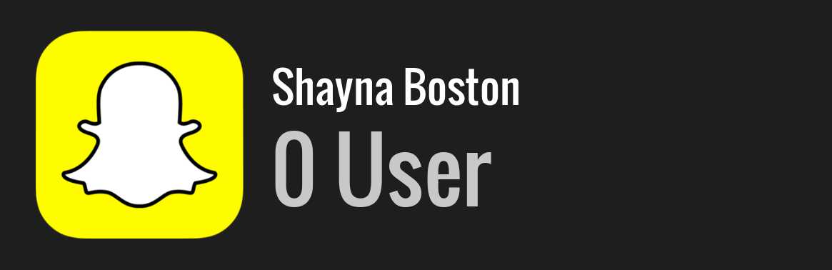 Shayna Boston: Background Data, Facts, Social Media, Net Worth and more!