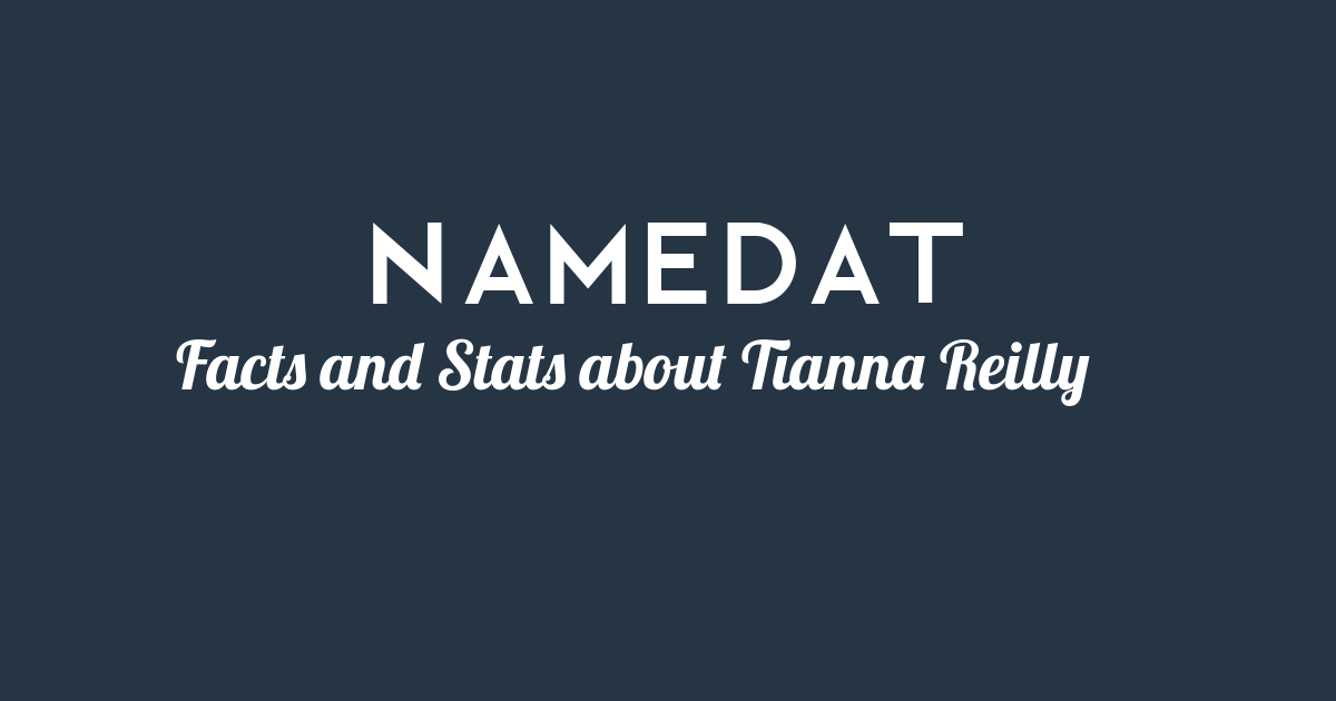 Tianna Reilly: Background Data, Facts, Social Media, Net Worth and more!
