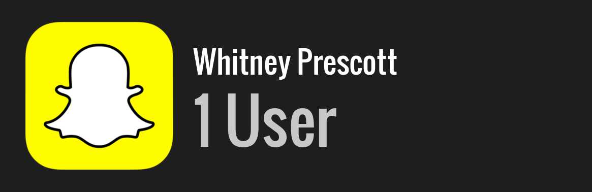 Whitney Prescott: Background Data, Facts, Social Media, Net Worth and more!
